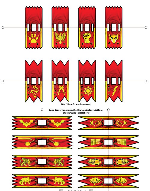 Paper Miniatures | Sirrob01