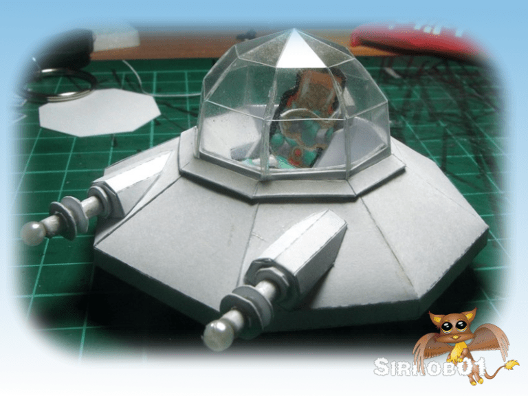 UFO MK I – Papercraft | Sirrob01