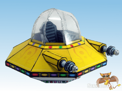 UFO MK I – Papercraft | Sirrob01