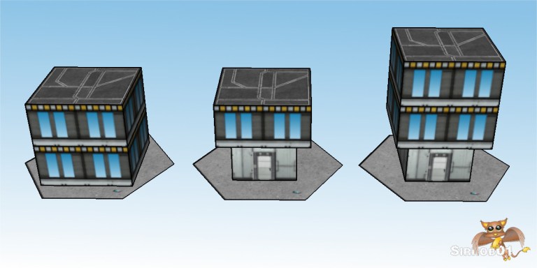 Battletech – Building Sci-Fi Houses | Sirrob01