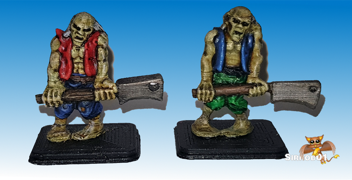 Miniature Painting – 3d Printed Heroquest Zombie | Sirrob01